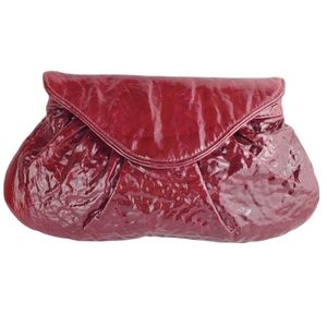 Lauren Merkin | Bags | Lauren Merkin Red Clutch Bag | Poshmark